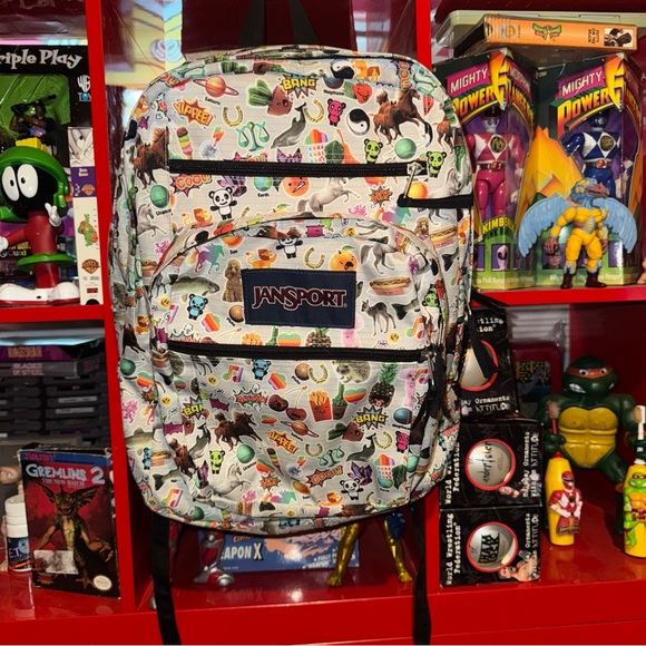 Jansport | Bags | Jansport X Big Student Multi Stickers Backpack | Poshmark